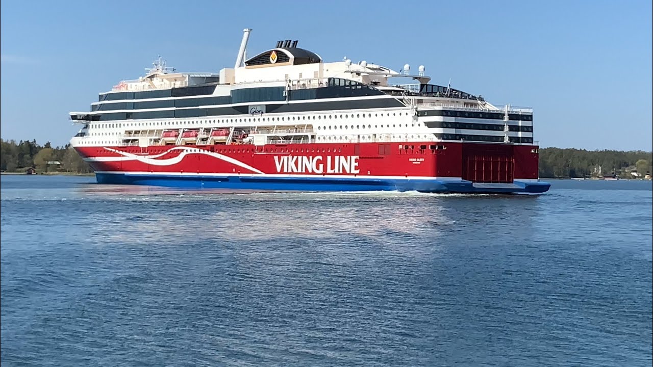 M/S Viking Glory arriving Mariehamn - YouTube