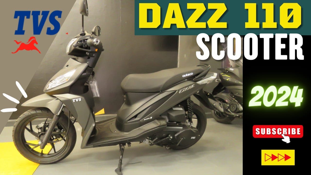 🔴NUEVA SCOOTER TVS DAZZ 110 2024/Precio/Ficha técnica/Descripción ...