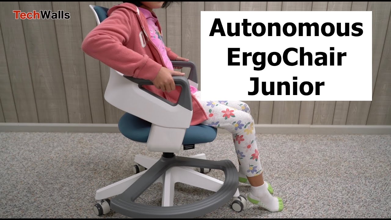 Autonomous ErgoChair Junior - Ergonomic Chair for Kids - YouTube