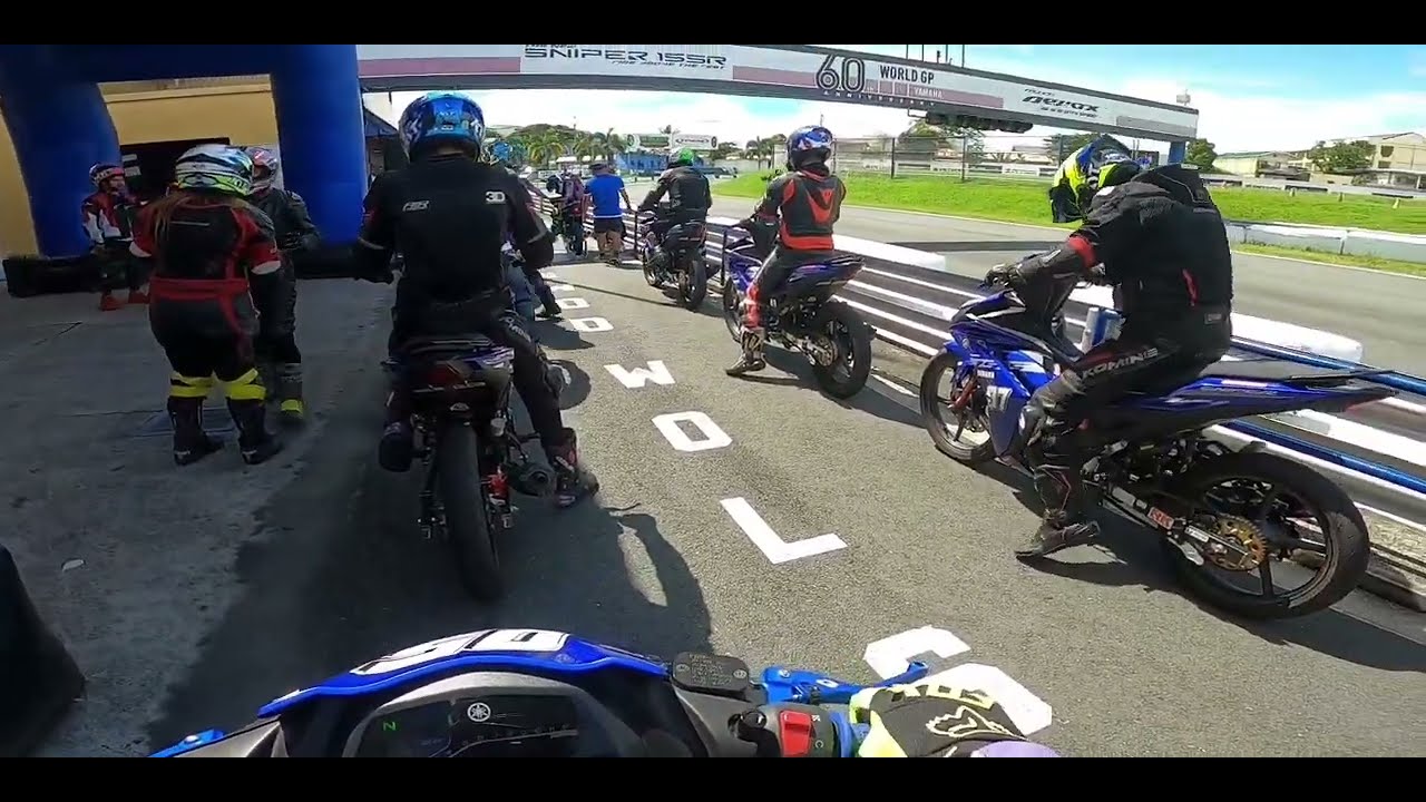 YAMAHA SNIPER 155 Action Track with truepa MotoDeck Carmona cavite. # ...