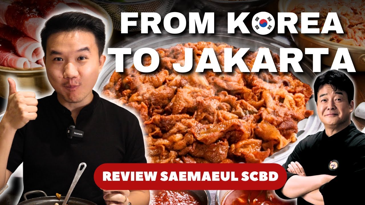 Korean BBQ terbaru di Jakarta enak cuman 99 ribu. Chef #1 di Korea ...