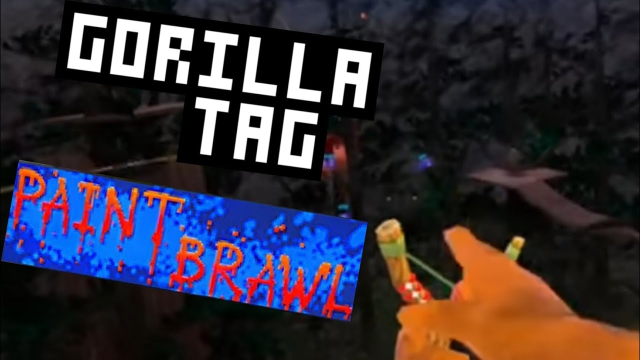 Paintbrawl in Gorilla Tag (oculus quest 2) - YouTube