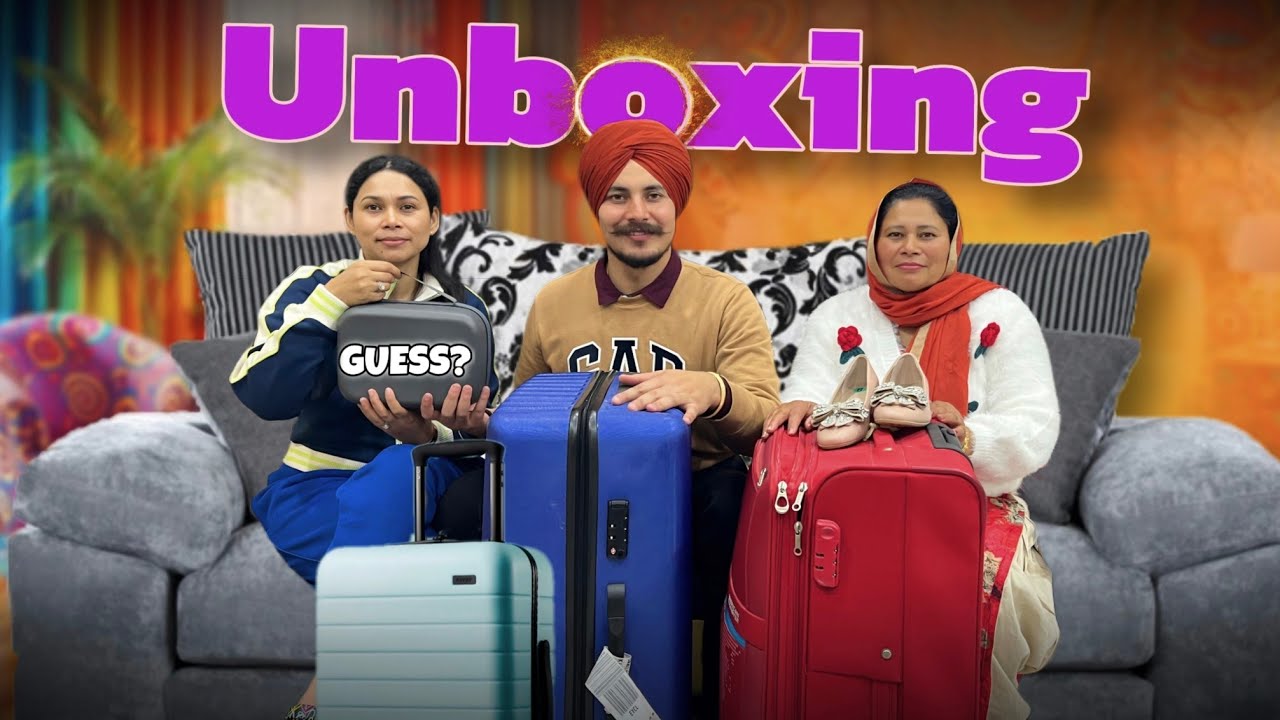 Massi ji Australia Ton Sade Lyi Lai Ke Aye Ene Sare Surprise Gifts 🎁 😍 ...