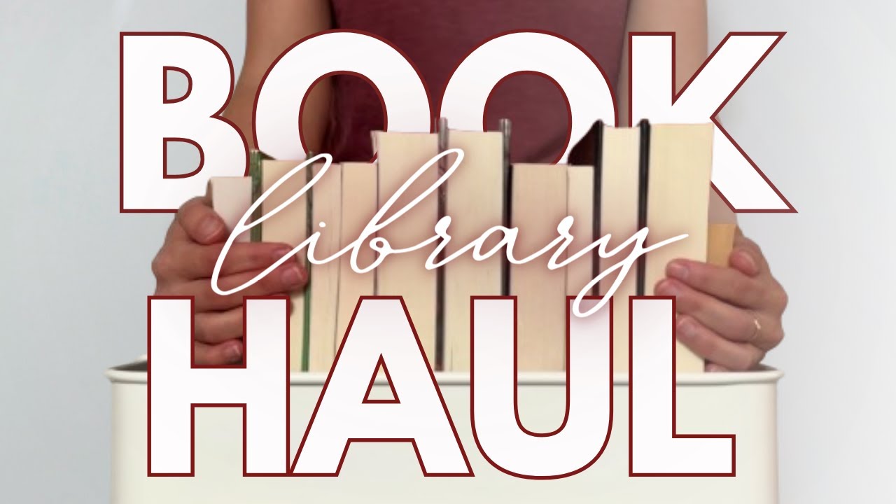 May Library Book Haul 📚 A Very Full TBR - YouTube