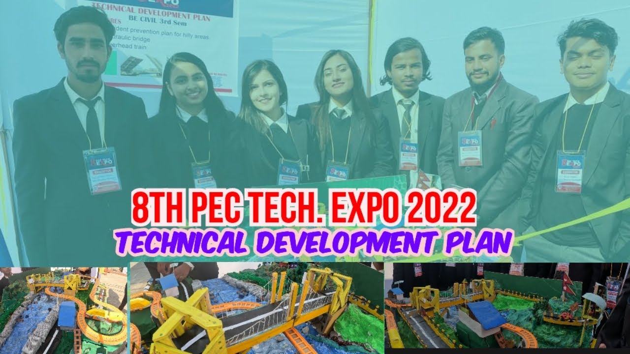 8Th PEC Tech. Expo 2022|| Best demonstration technical development plan ...