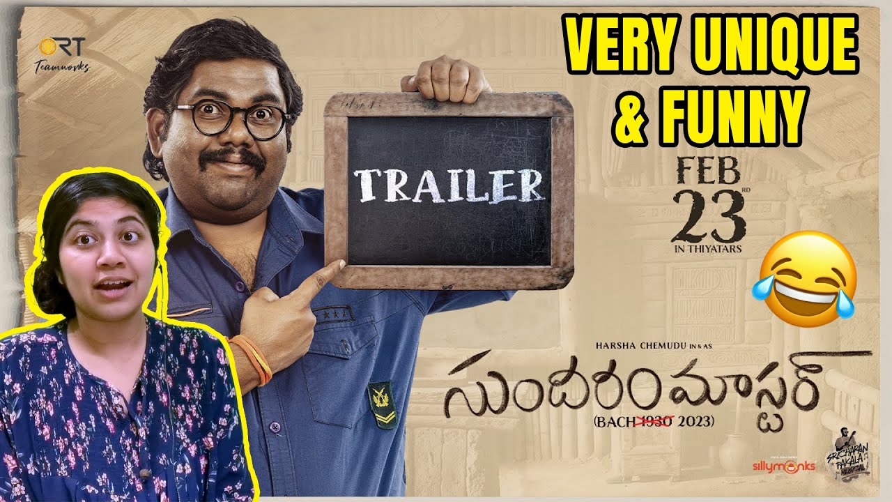 Sundaram Master Trailer Reaction | Harsha Chemudu | Divya Sripada ...
