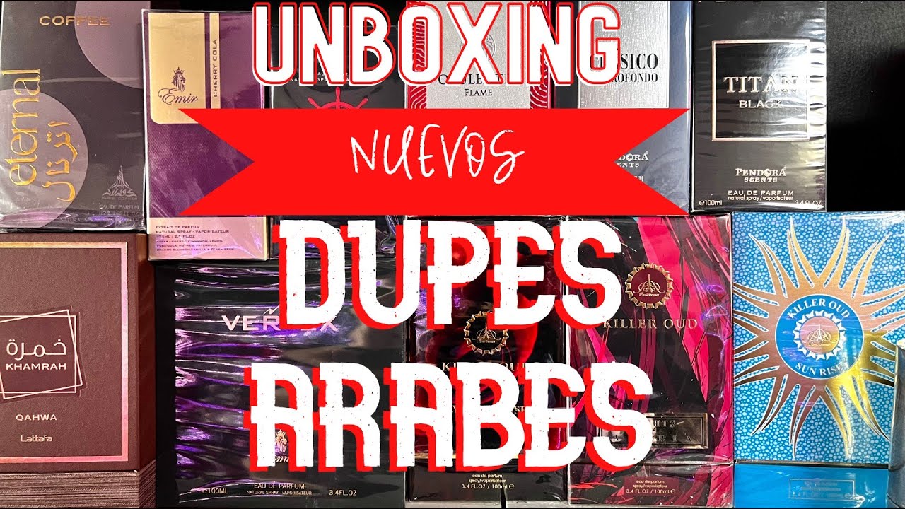 UNBOXING DE NUEVOS PERFUMES ARABES, EMIR Y LATTAFA - YouTube