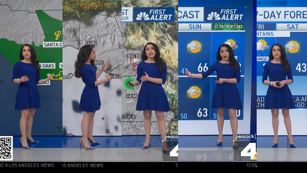 Stephanie Olmo with the First Alert Forecast for NBC4 Los Angeles ...