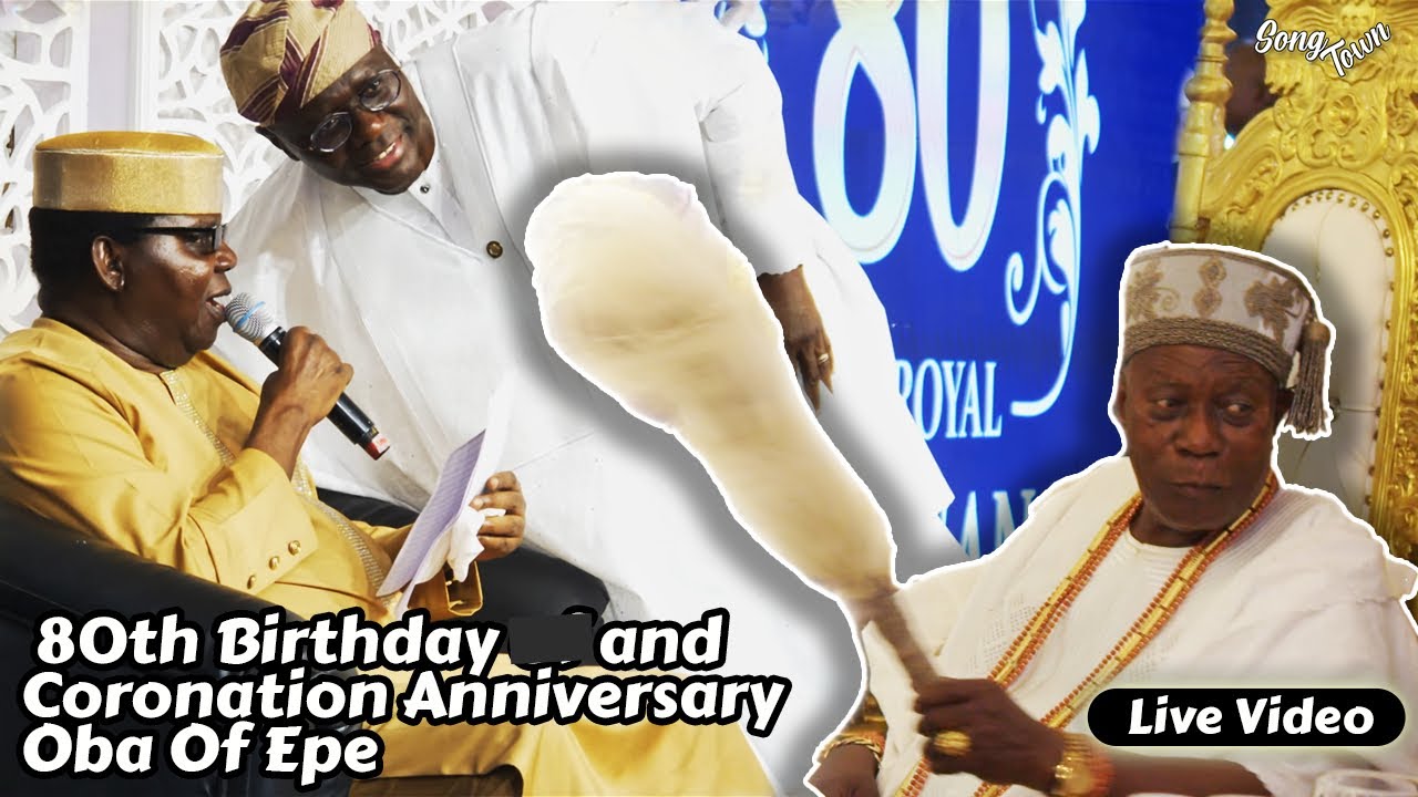 Sir Ebenezer Obey's Epic Performance At Oba Of Epe(Oba Kamorudeen ...