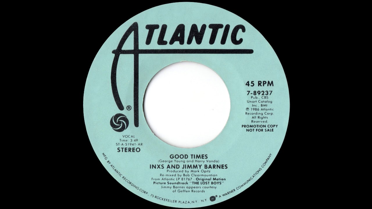 INXS and Jimmy Barnes - Good Times - YouTube