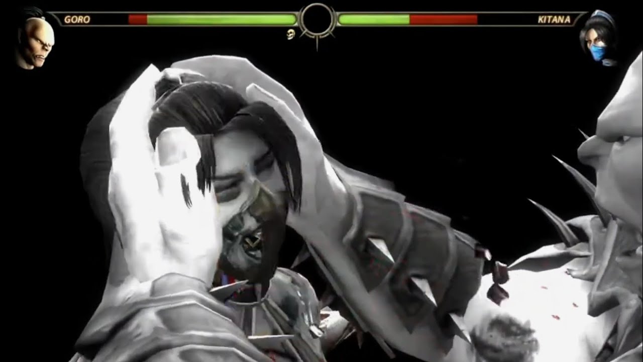 Mortal Kombat 9 リョナ Ryona All X-rays on Kitana - YouTube