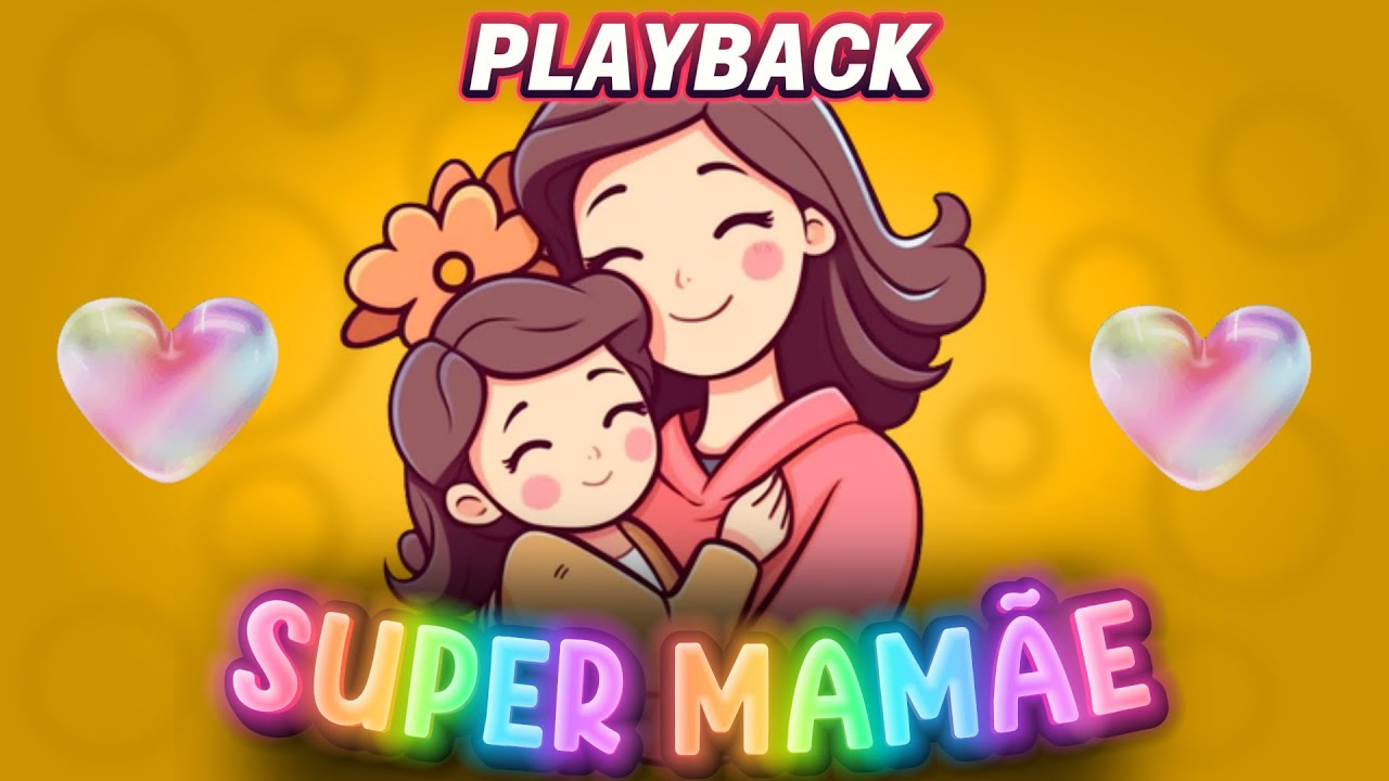 PLAYBACK | Super Mamãe | Turma Kids e Cia - YouTube
