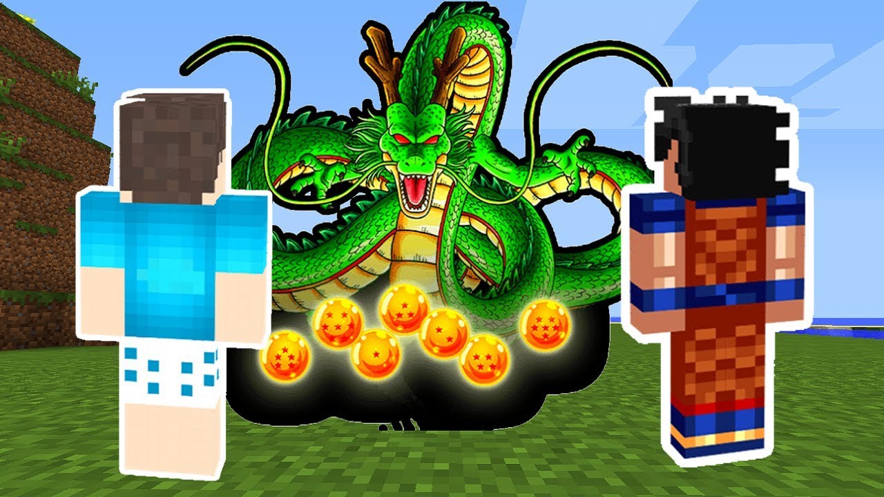 GOKU FEZ UM PEDIDO PARA O SHENLONG NO MINECRAFT ! - YouTube