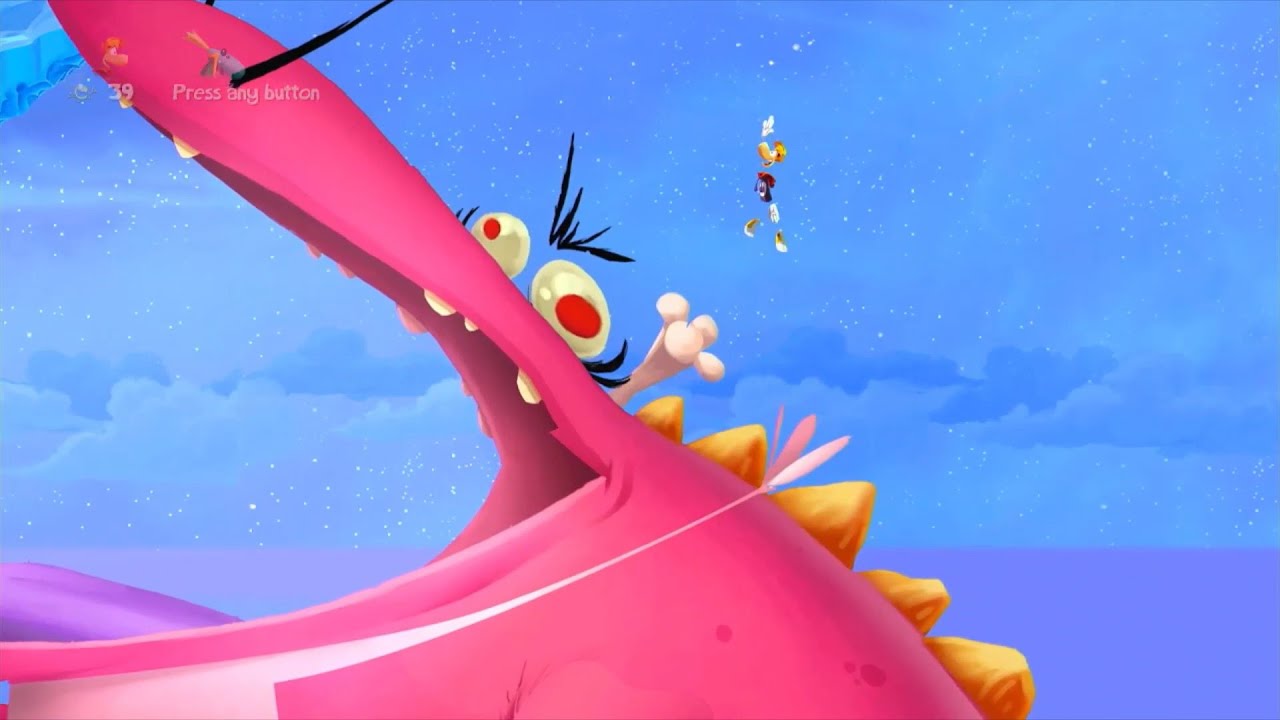 Rayman Legends Exploring Boss Maps Back To Origins - YouTube