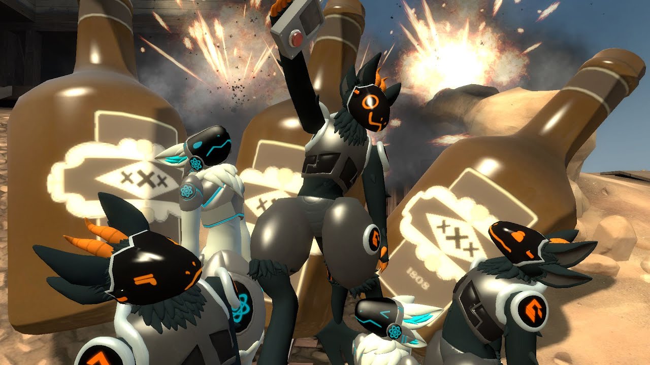 A drunk protogen blows stuff up (gmod) - YouTube