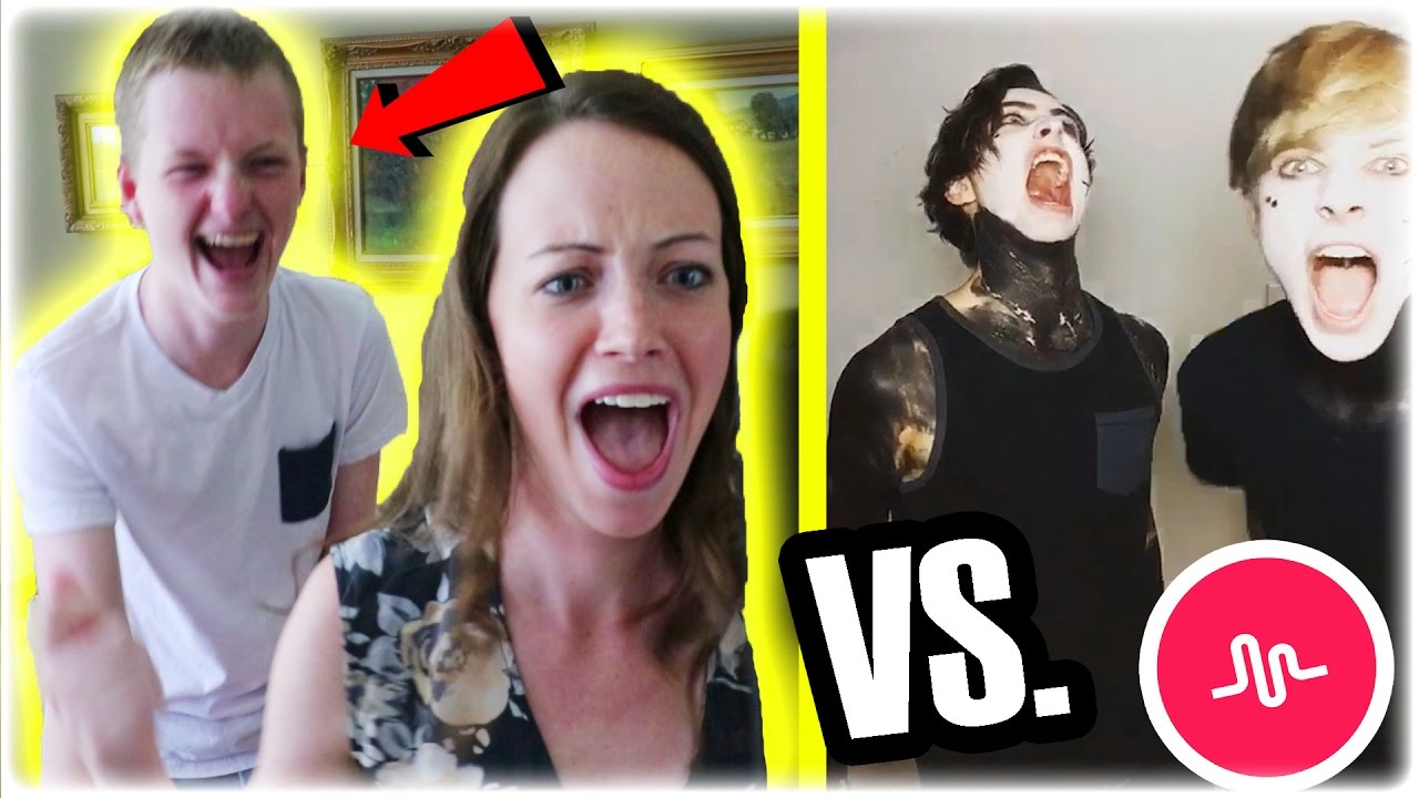 REMAKING MY CRINGEY MUSICALLYS WITH FAMILY | Sam Golbach - YouTube