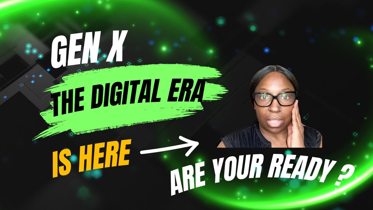 A Digital Disruption is here : Gen X new to the Digital Age - YouTube