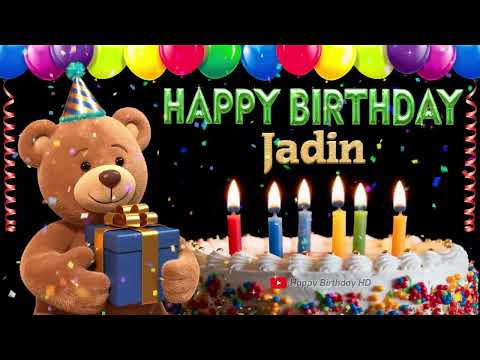 Jadin Happy birthday To You - Happy Birthday song name Jadin 🎁 🎂