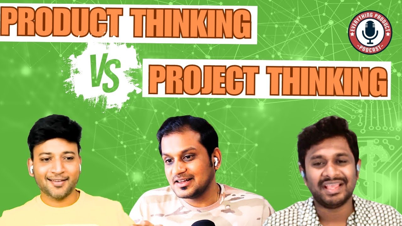 E85 - Product thinking vs Project thinking. #productmanagement #productmanager - YouTube