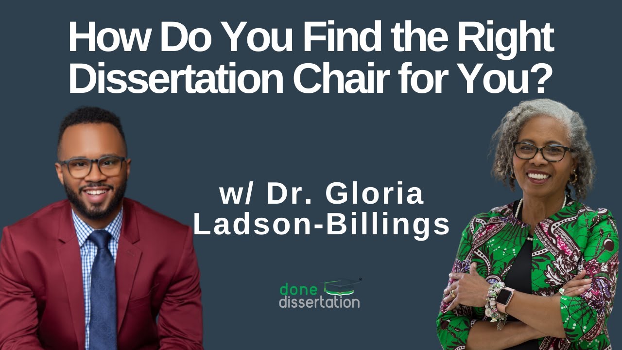 How to Find the Right Dissertation Chair for You #shorts - YouTube