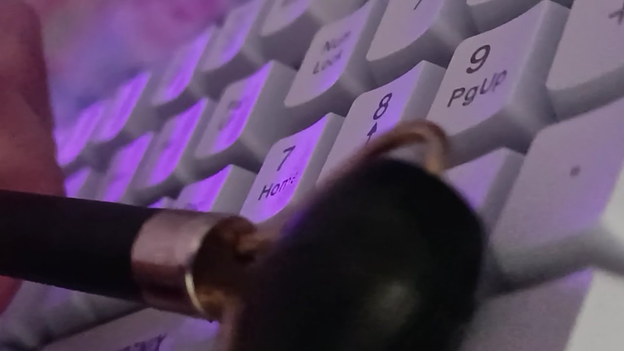 Asmr Jade roller, keyboard, Tapping/roller camera, scratching - YouTube