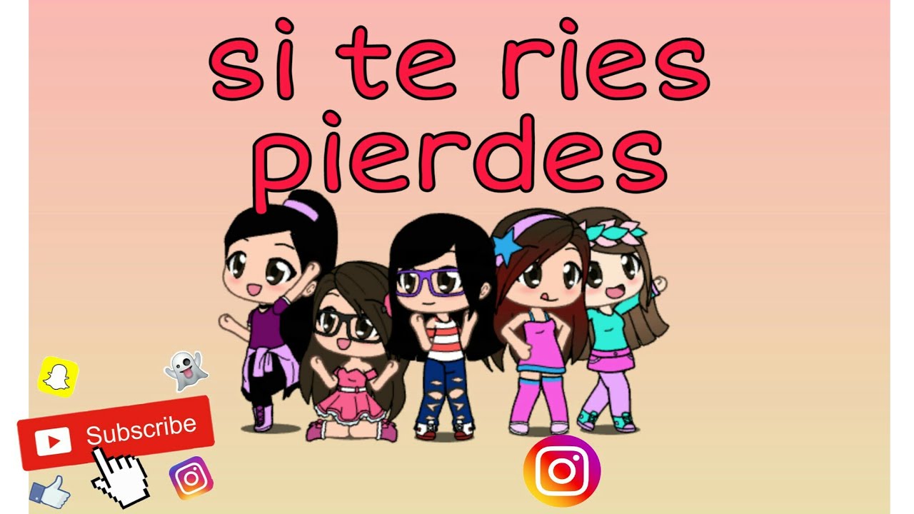 Si te ries pierdes versión gacha life 1era parte| cami_gacha uwu - YouTube