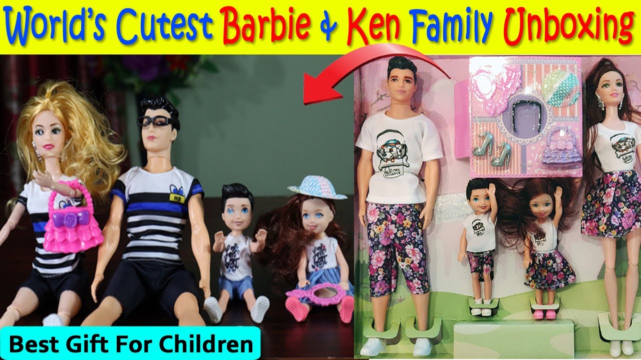 Unboxing Cutest Barbie & Ken Doll play Set || World's cheapest new ...