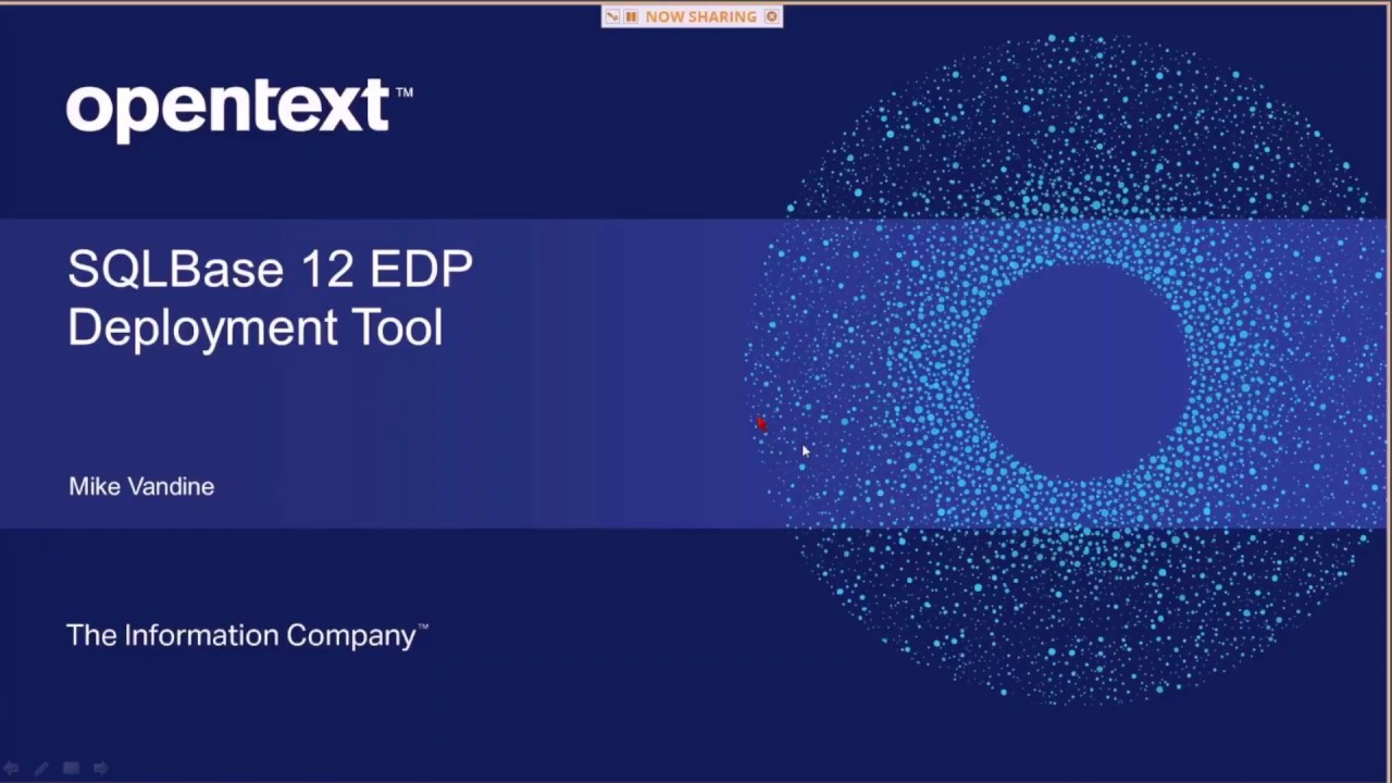 SQLBase 12.1 EDP Deployment Tool - flexible application deployment ...