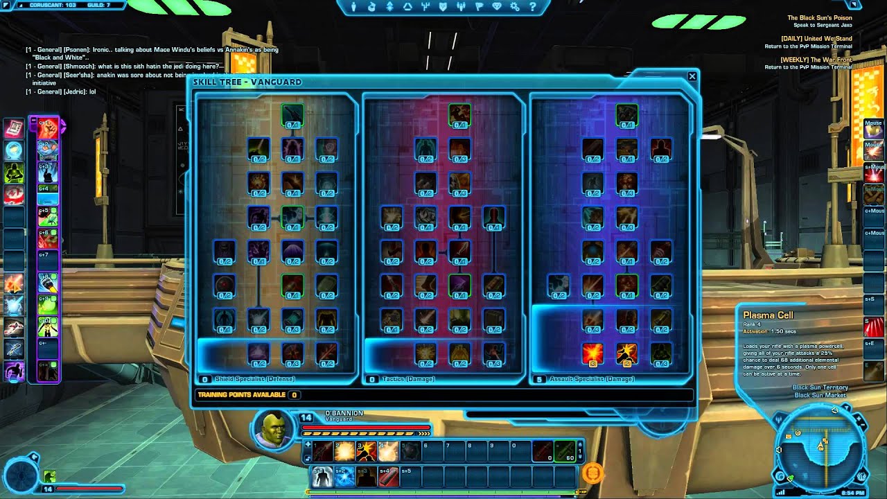 SWTOR - Star Wars the Old Republic Vanguard Leveling 05 (Power Level ...