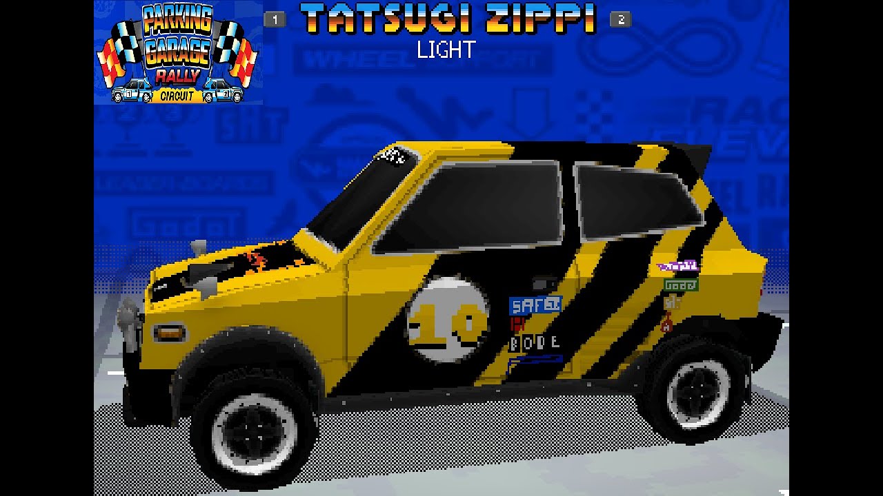 Parking Garage Rally Circuit (Light tracks) - YouTube