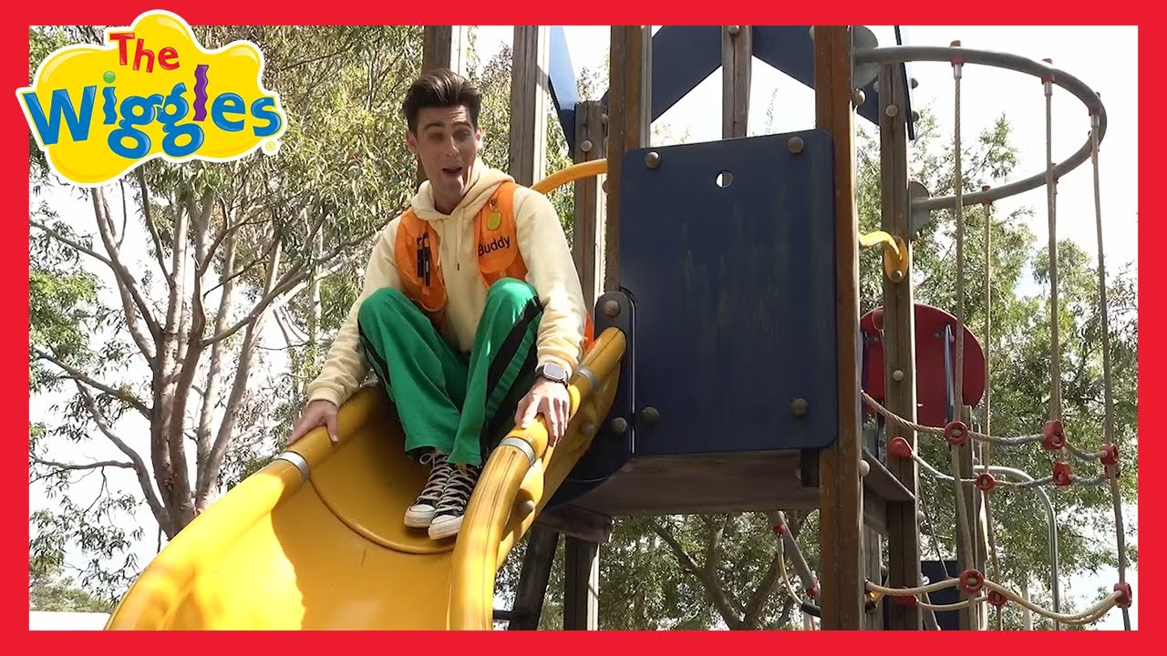 Playing at the Playground with Buddy 🛝 The Wiggles 🤸‍♂️ Fun Outdoor ...