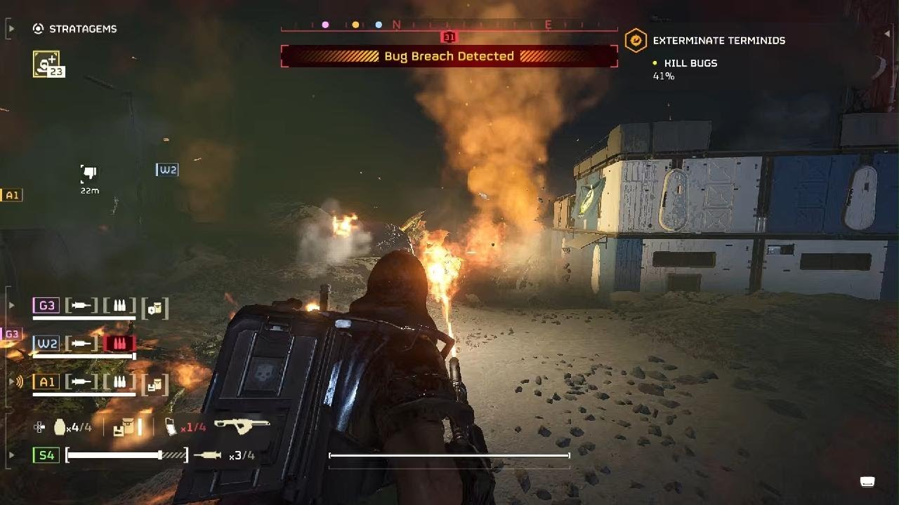 HELLDIVERS 2 stun baton for the win - YouTube