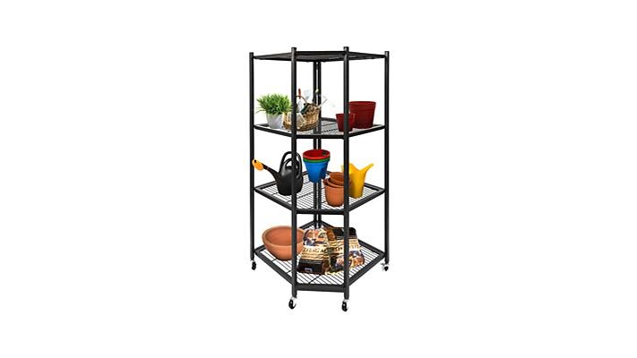 Origami Folding Multipurpose Corner Rack - YouTube