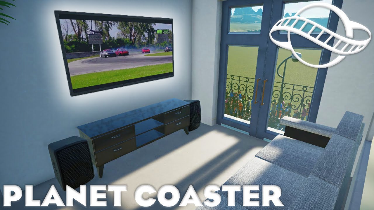 5 STAR Loft With WORKING TV! - Planet Coaster - YouTube