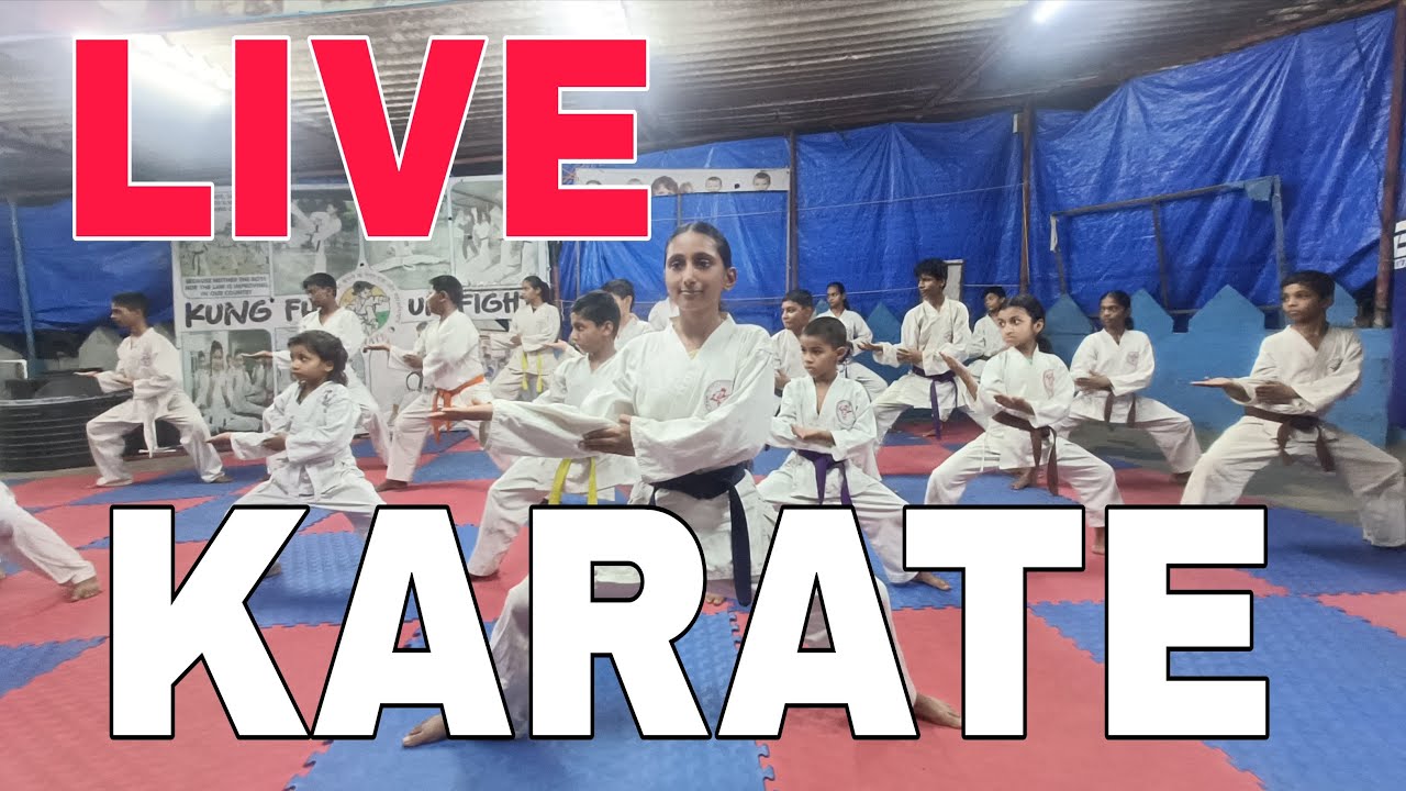 LIVE Karate Training join now 🥋 - YouTube