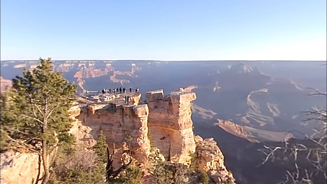 【VR 360 Video】【Arizona】Sunrise View from South Rim Trail @ Grand Canyon ...
