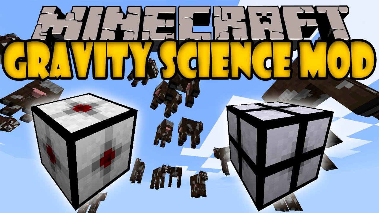 GRAVITY SCIENCE MOD - Experimenta con la Gravedad!!! - Minecraft mod 1. ...