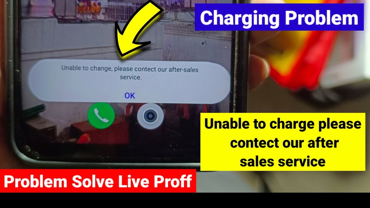 Unable to Charge Please Contact Our After Sales Service Vivo | Unable ...