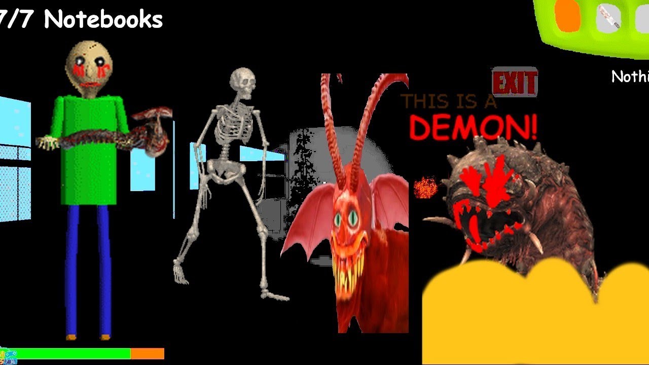 New update - Baldi's Basics In Terror And Scares - YouTube