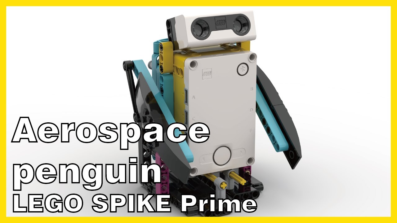 《Aerospace Penguin 太空企鵝》 - LEGO SPIKE PRIME | Xiao Pang - YouTube