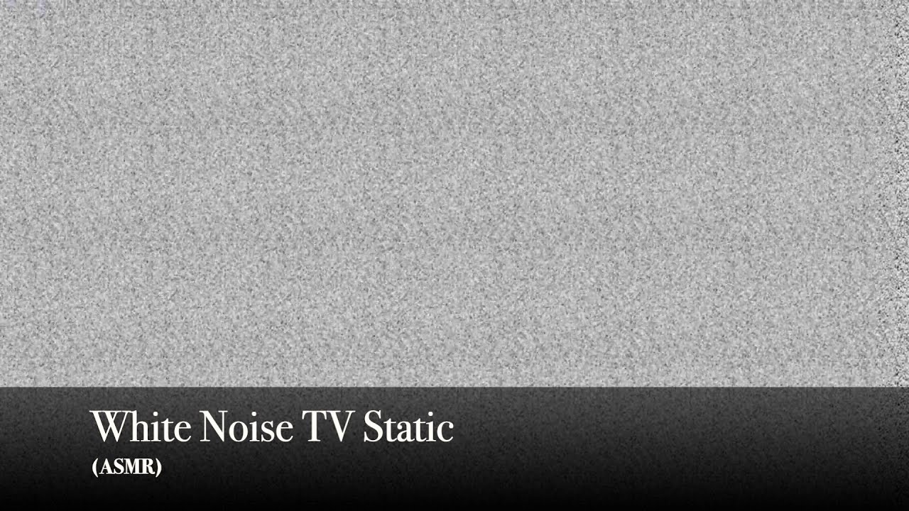 TV Static White Noise for Sleep (9 hours long) - YouTube