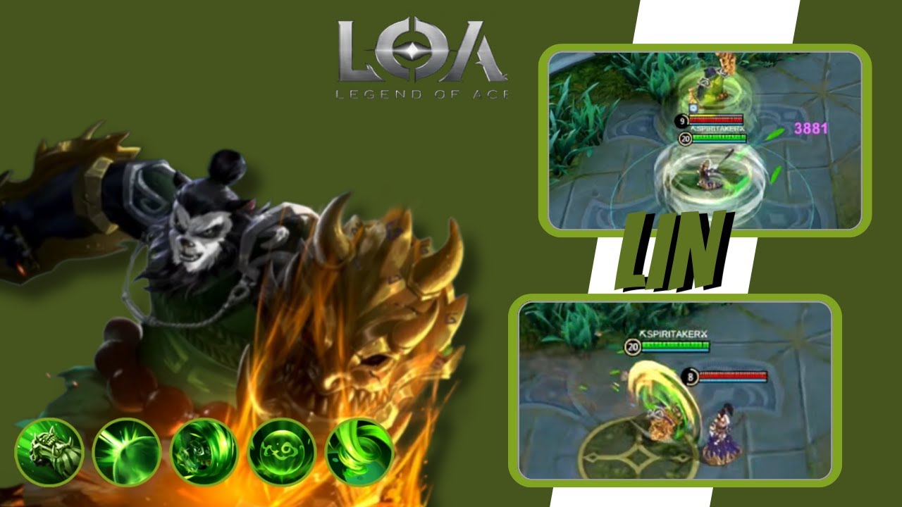 Kung-Fu Panda (Lin - KungFu Master) | Legend of Ace Indonesia - YouTube