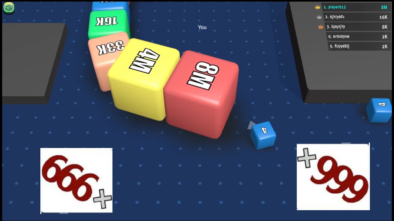 cubes 2048.io - How I played - YouTube
