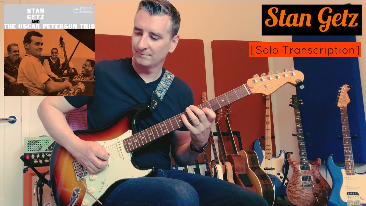 "I Want to be Happy" - Stan Getz Solo Transcription - On Guitar! - YouTube