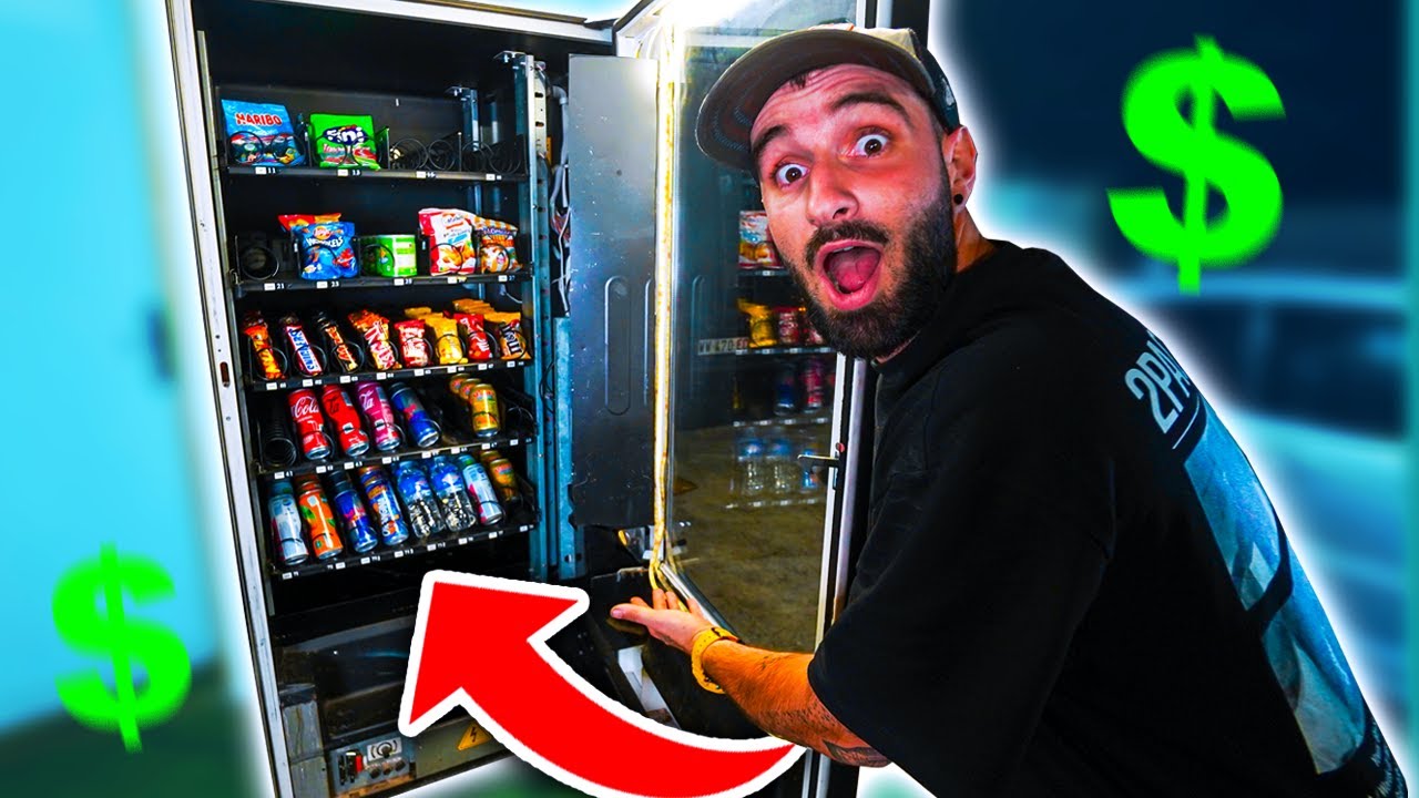 JE VOUS MONTRE L'INTÉRIEUR D'UN DISTRIBUTEUR AUTOMATIQUE ! - YouTube