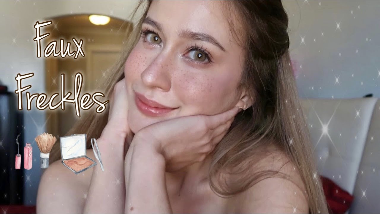 FAUX FRECKLES GO-TO GLOWY MAKE UP LOOK 💄| Jackie Smart - YouTube