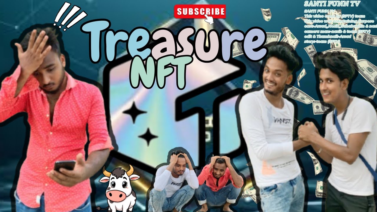 Treasure Nft | funny video | santipur funn tv | Nadia comedian | bangla ...