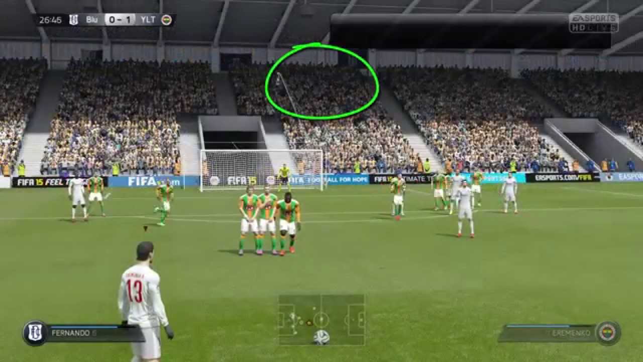 FIFA 15 - Intro To Flash Football (41 Yard Free Kick) - PS4 - YouTube