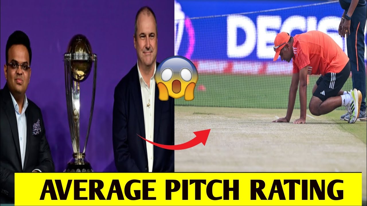 Average pitch rating realse by icc five match pitch rating even final ...
