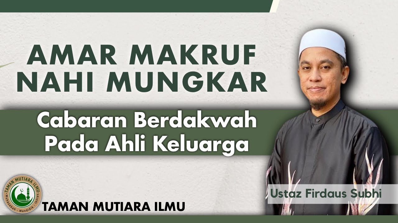 Ustaz Firdaus Subhi - YouTube